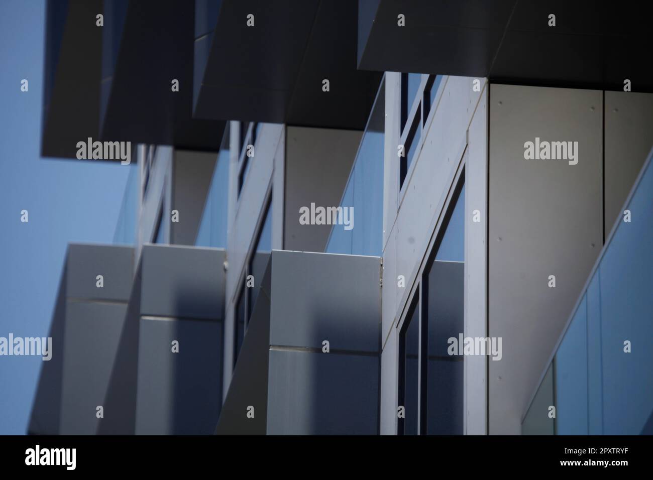 Windows are seen jutting out of Marlow on the corner of Van Ness Avenue ...
