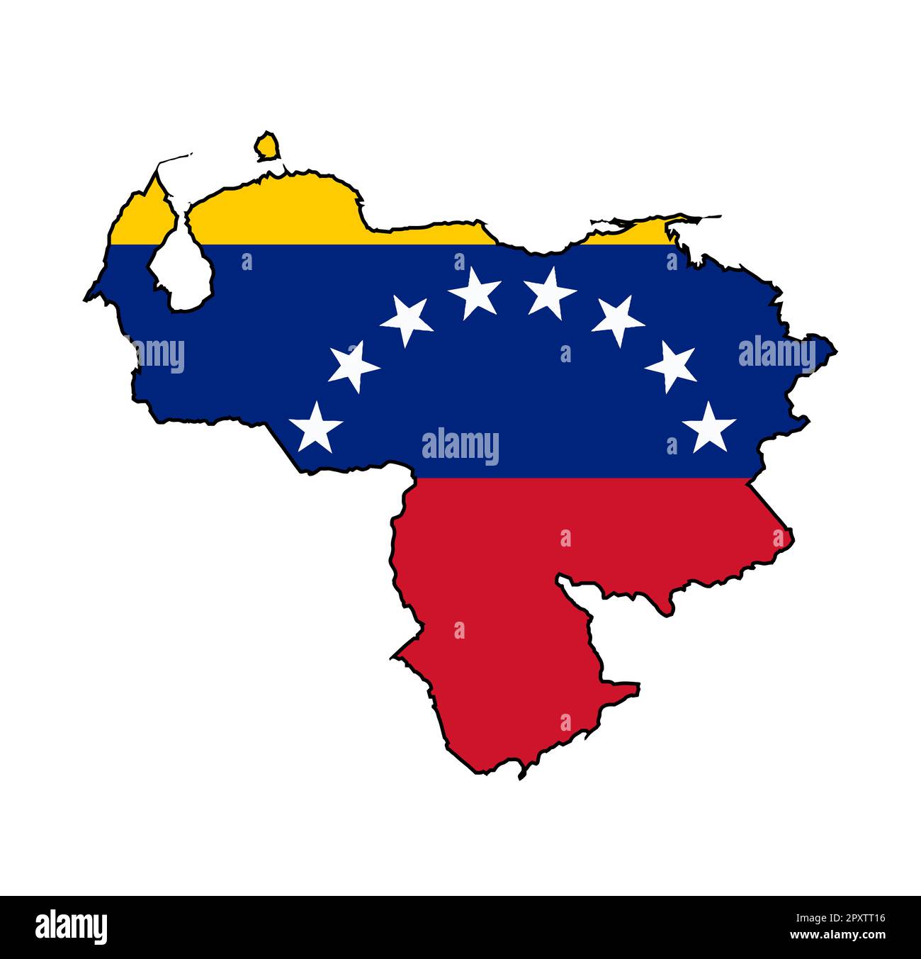 Venezuela flag vector hi-res stock photography and images - Alamy