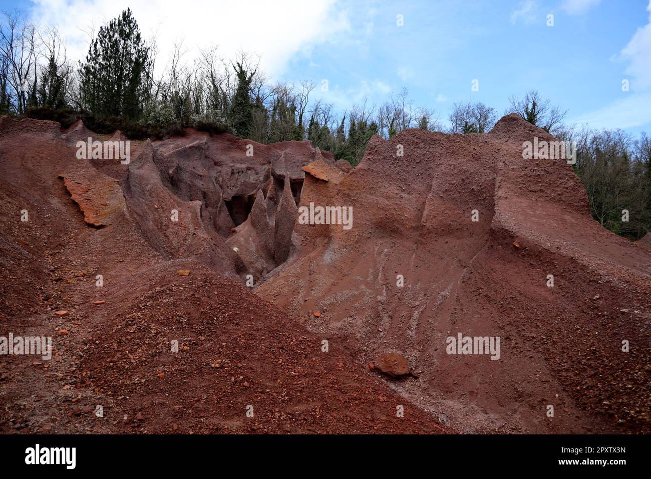 View of the Roste, along the Merse river, Tuscany Stock Photo - Alamy