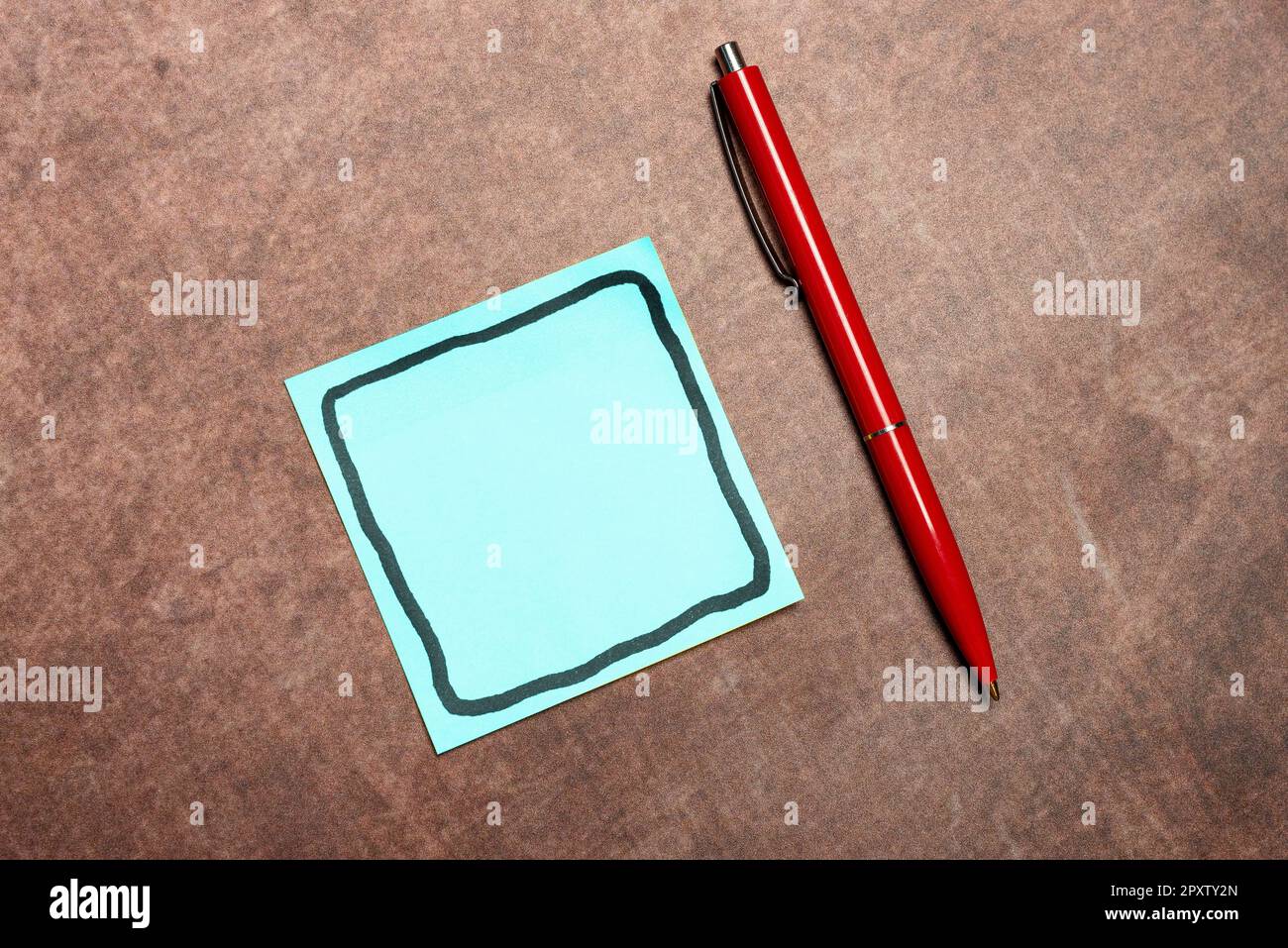 Important Message Written On Piece Of Paper. Photo Of Office Supplies ...