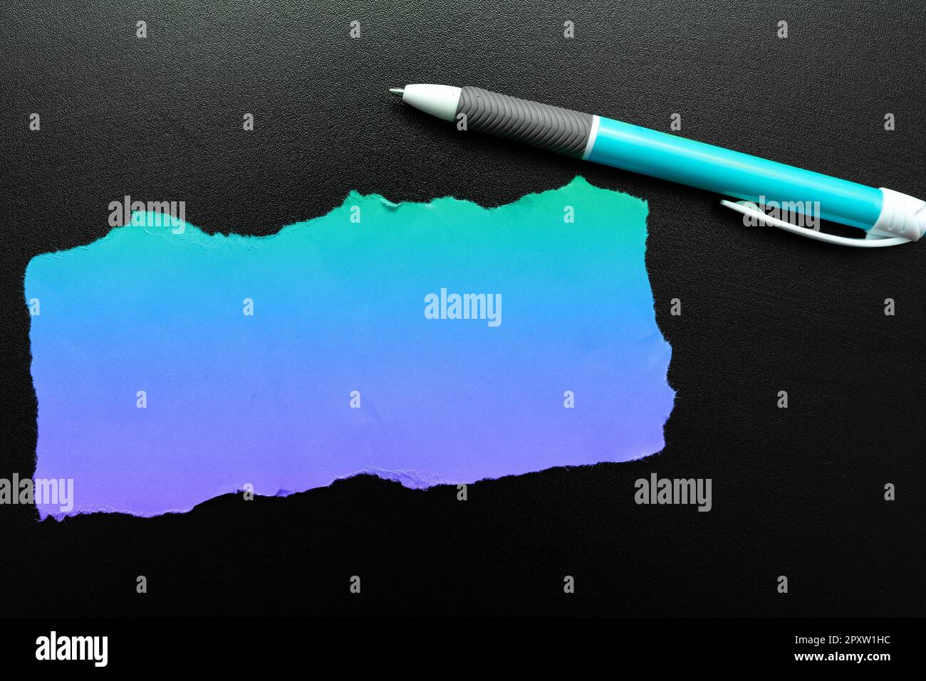 Important Information Written Under Ripped Piece Of Paper. New Ideas ...