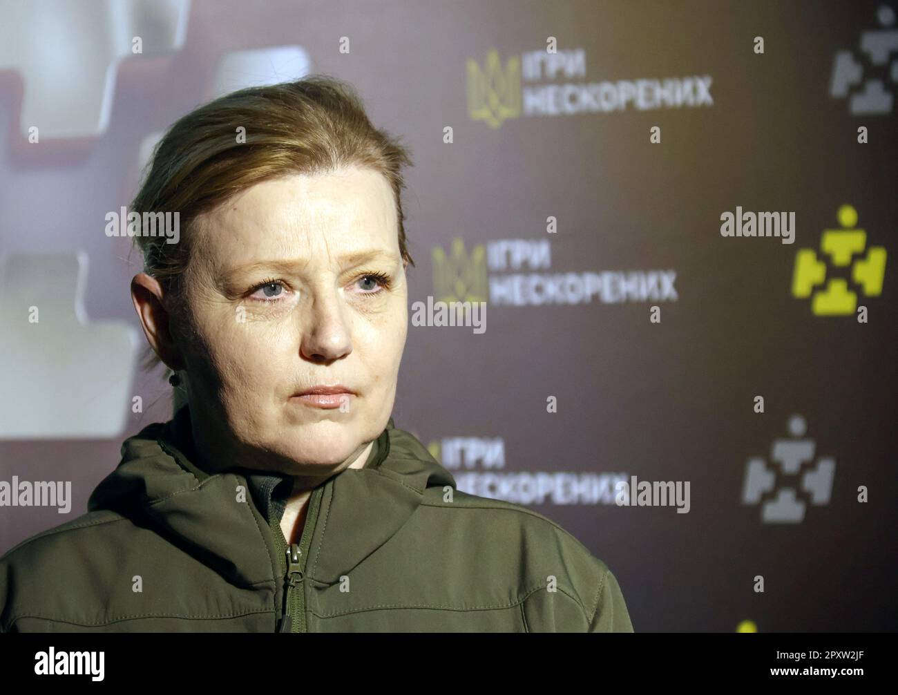 LVIV, UKRAINE - APRIL 28, 2023 - Minister for Veterans' Affairs of ...