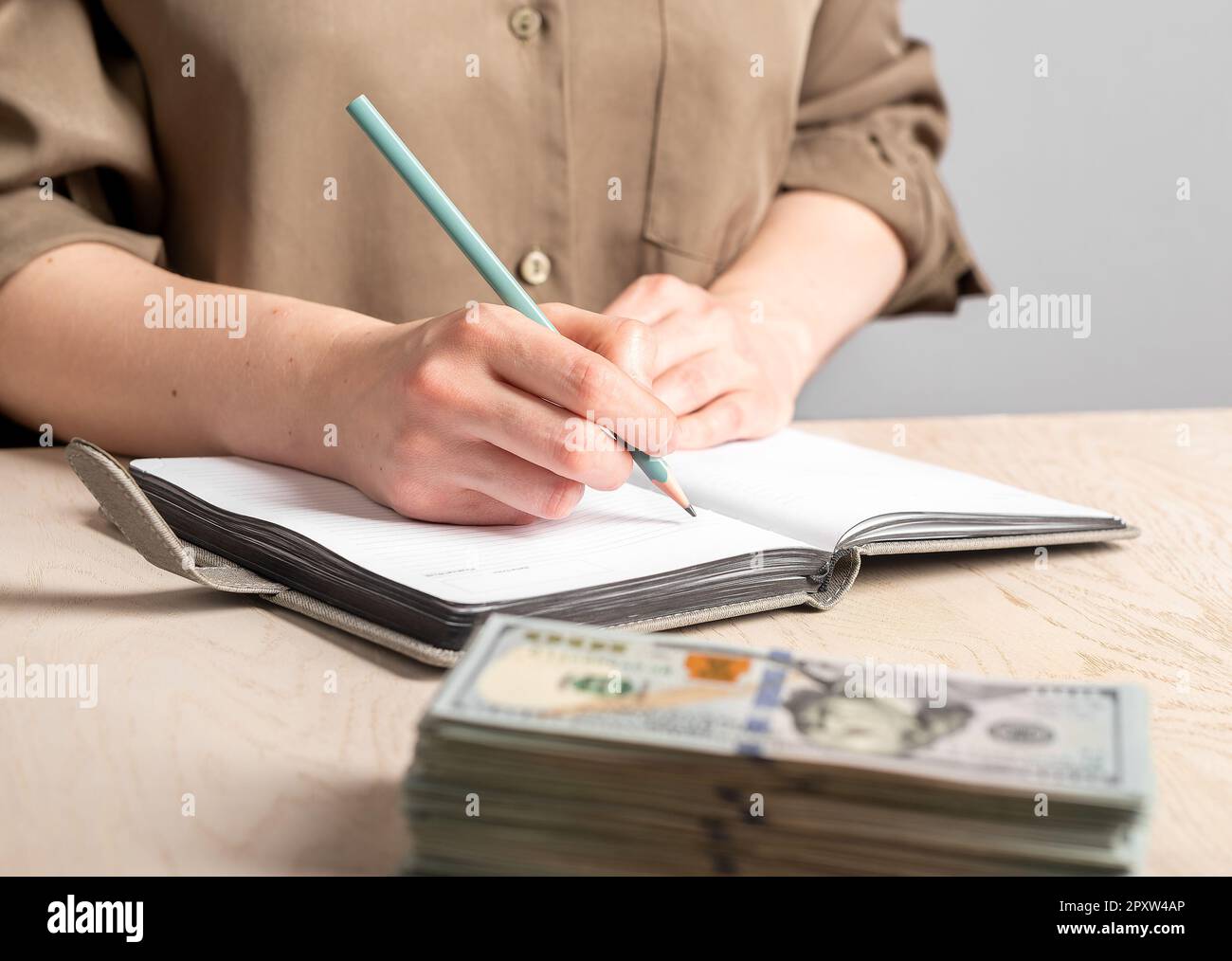 Planning personal money, budget, managing finances, financial strategy ...