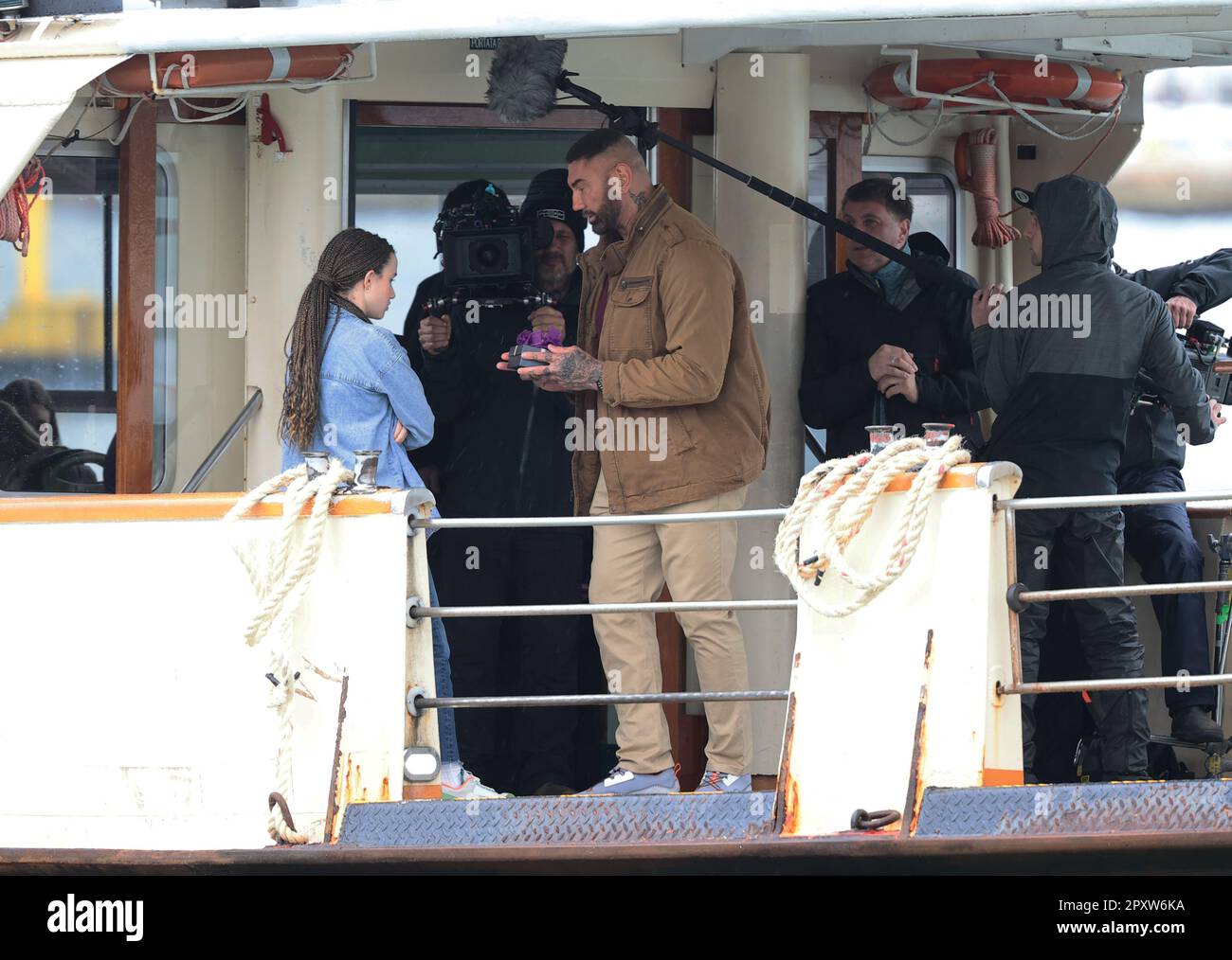 Venice, Italy. 02nd May, 2023. My Spy, an action film that arrived on ...