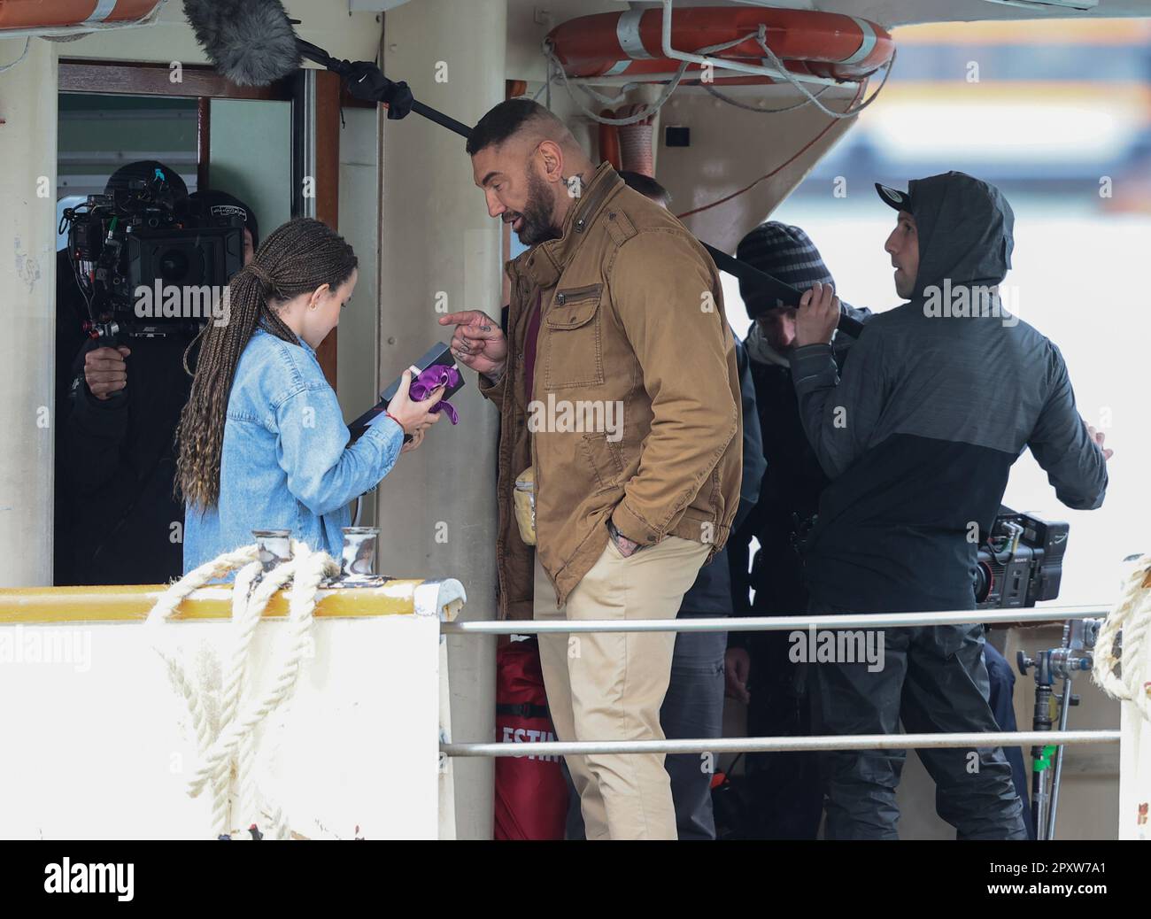 Venice, Italy. 02nd May, 2023. My Spy, an action film that arrived on ...