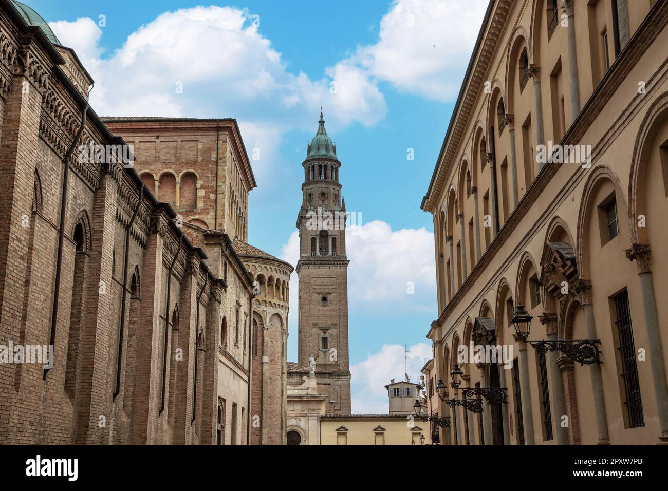 The historic city center of Parma Italy Stock Photo - Alamy
