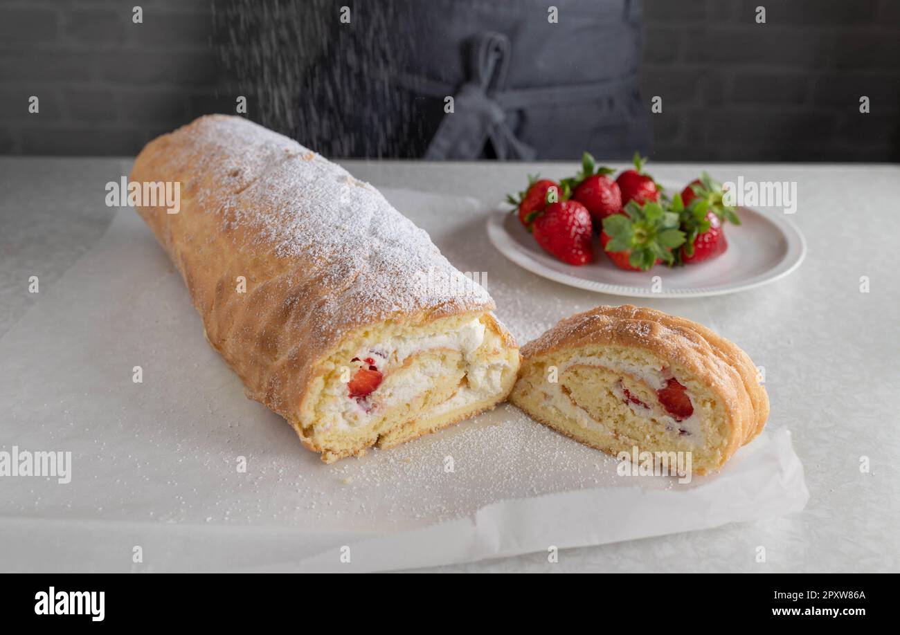 Topped powdered sugar hi-res stock photography and images - Alamy