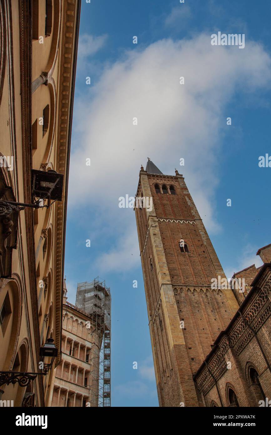 The historic city center of Parma Italy Stock Photo - Alamy