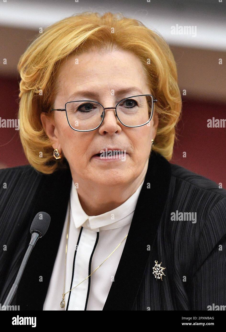 Moscow, Russia. 28th Apr, 2023. Extended meeting of the board of the ...