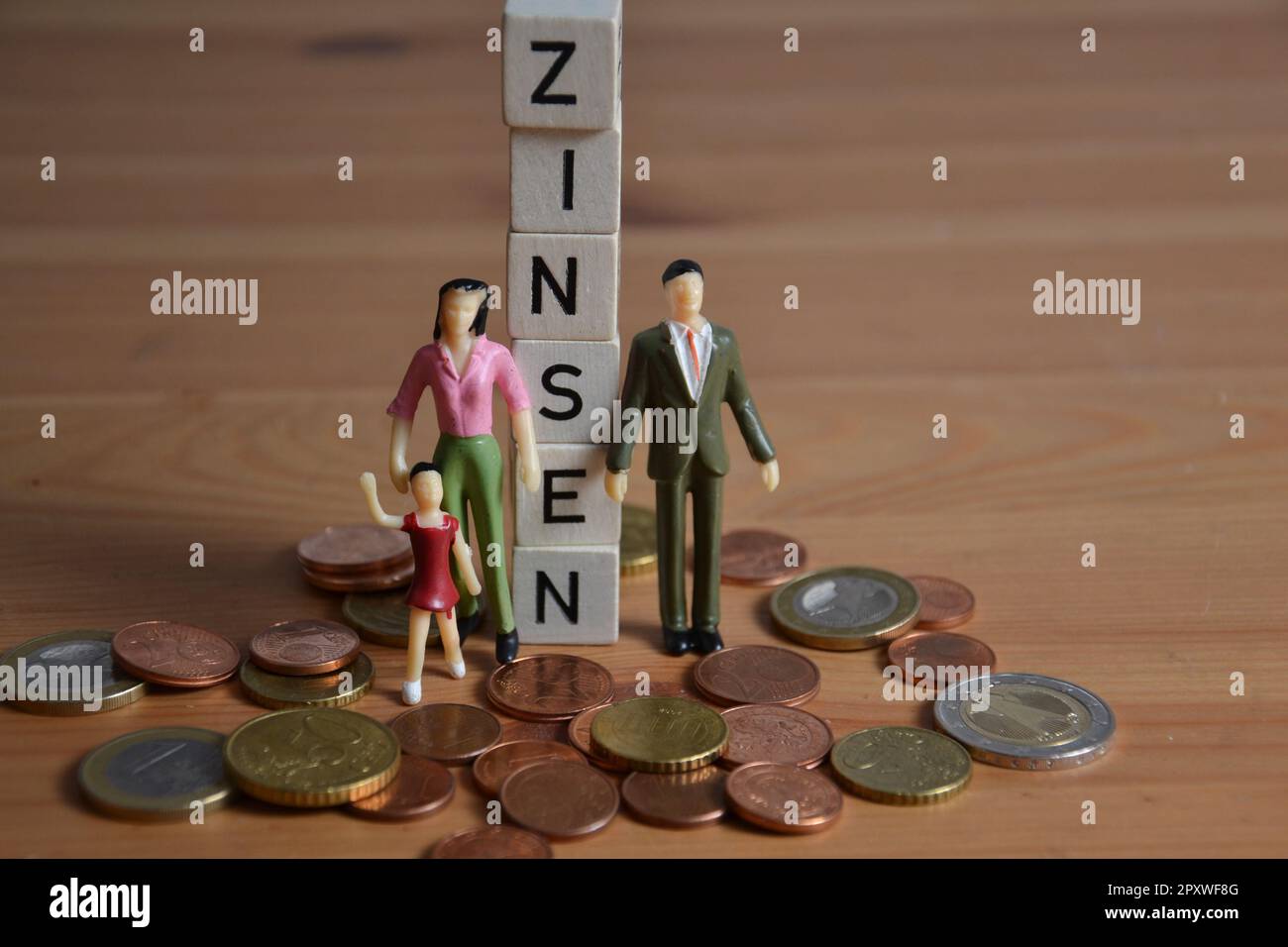 Interest rate and dividend concept Stock Photo - Alamy