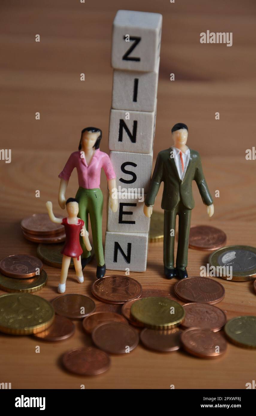 Interest rate and dividend concept Stock Photo - Alamy
