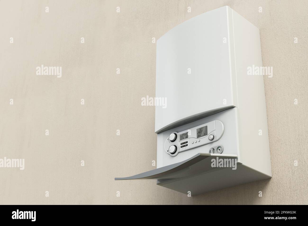 Combi boiler control panel hi-res stock photography and images - Alamy