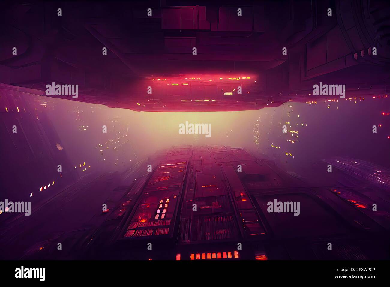Cyberpunk interface hi-res stock photography and images - Alamy