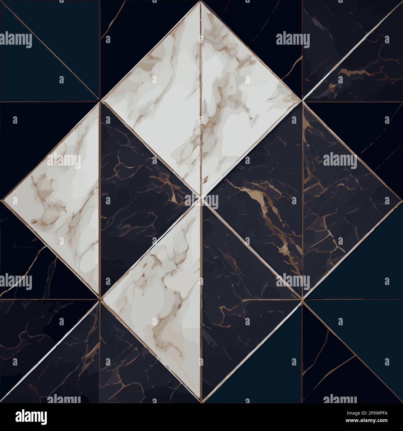 Light and dark marble tile texture, background template - Vector ...