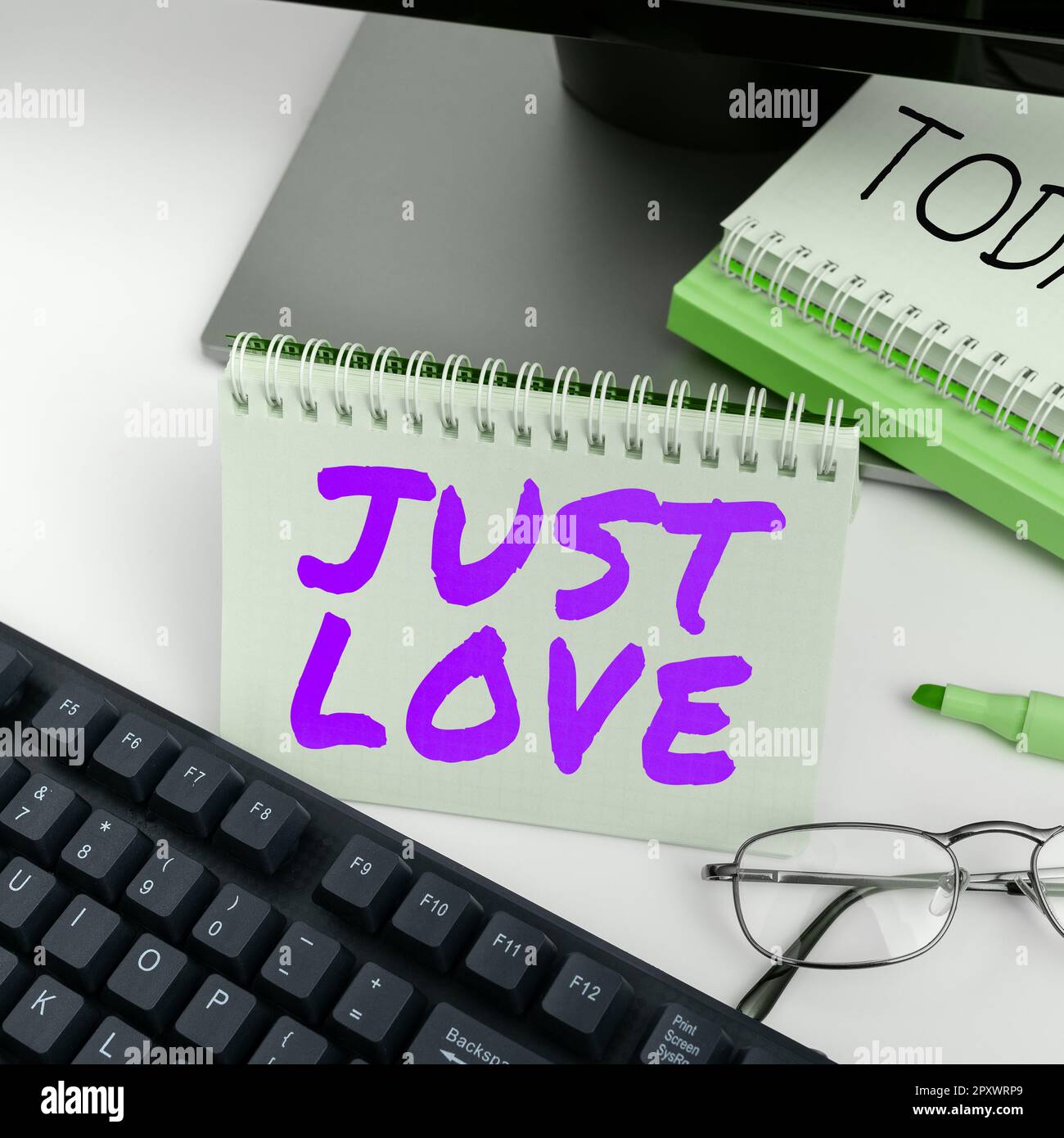 Text sign showing Just Love, Word for being interested physically in ... Text sign showing Just Love, Word for being interested physically in ...
