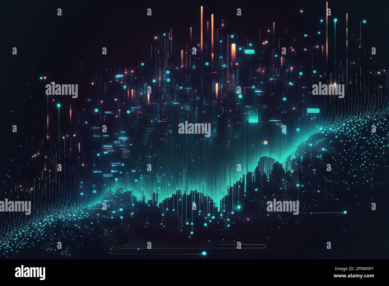 Data flow abstract background, Ai conceptual background Stock Photo - Alamy Data flow abstract background, Ai conceptual background Stock Photo - Alamy