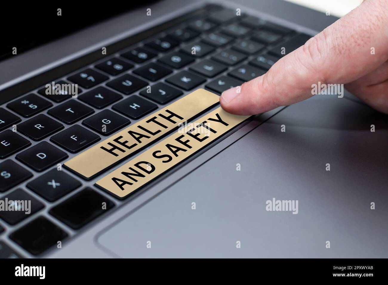 Writing displaying text Health And Safety, Word for Taking the ...