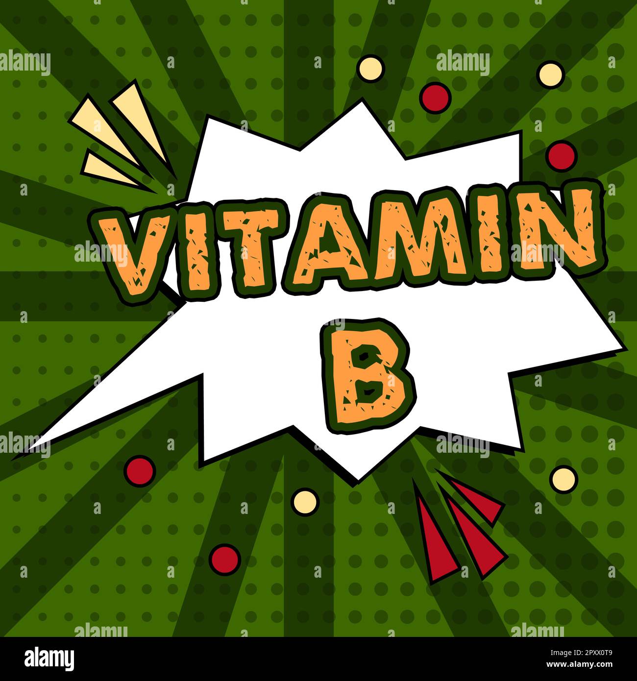 Inspiration showing sign Vitamin B, Word Written on Nutrient that helps ...