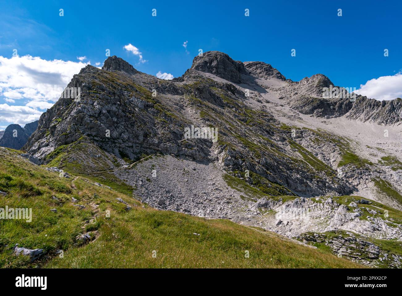 Stunning trekking tour through beautiful mountain landscape to the ...