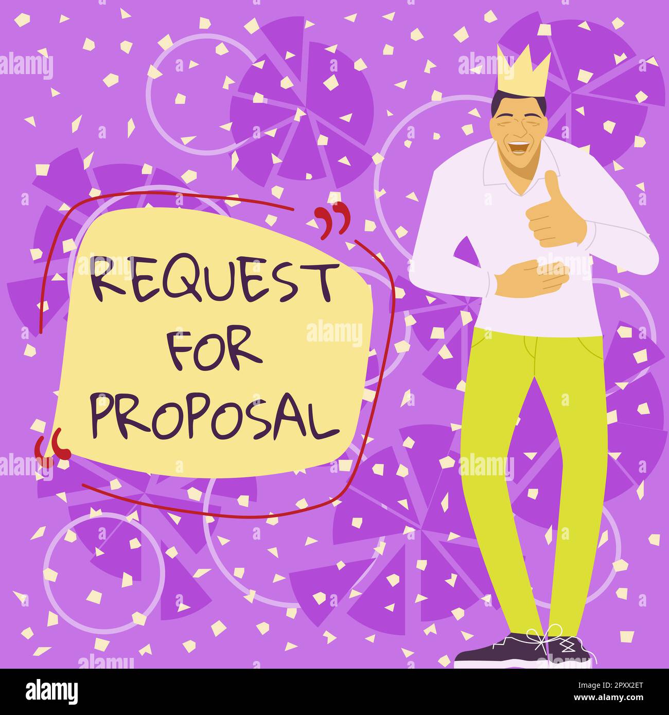 Inspiration showing sign Request For Proposal, Business showcase ...