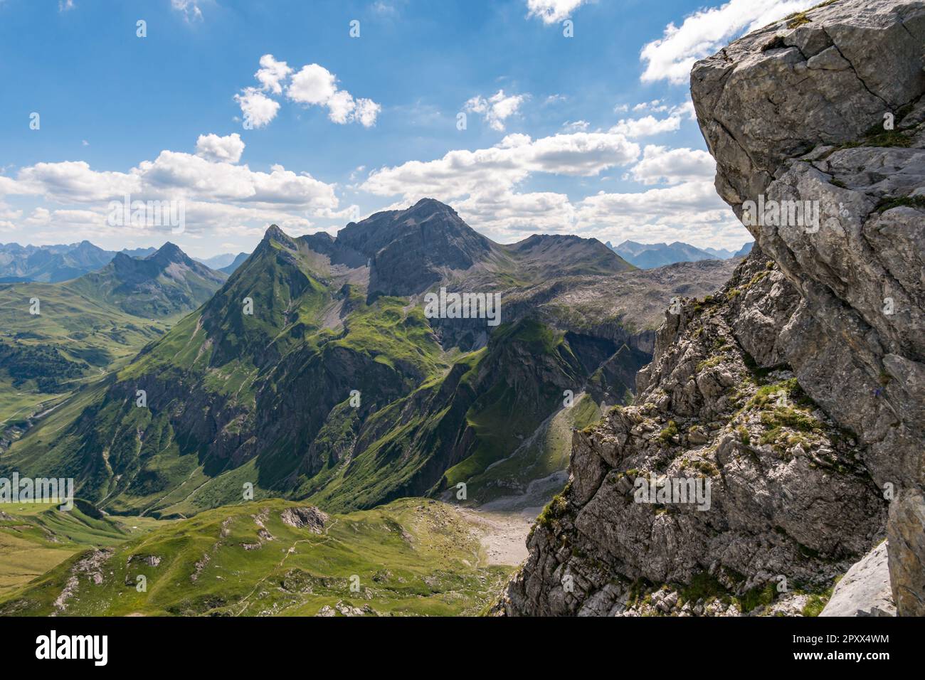 Stunning trekking tour through beautiful mountain landscape to the ...