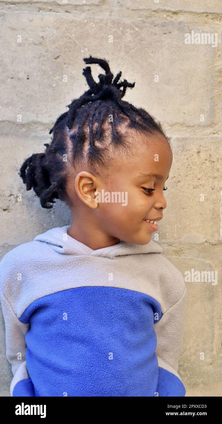 portrait of a African young boy Stock Photo - Alamy
