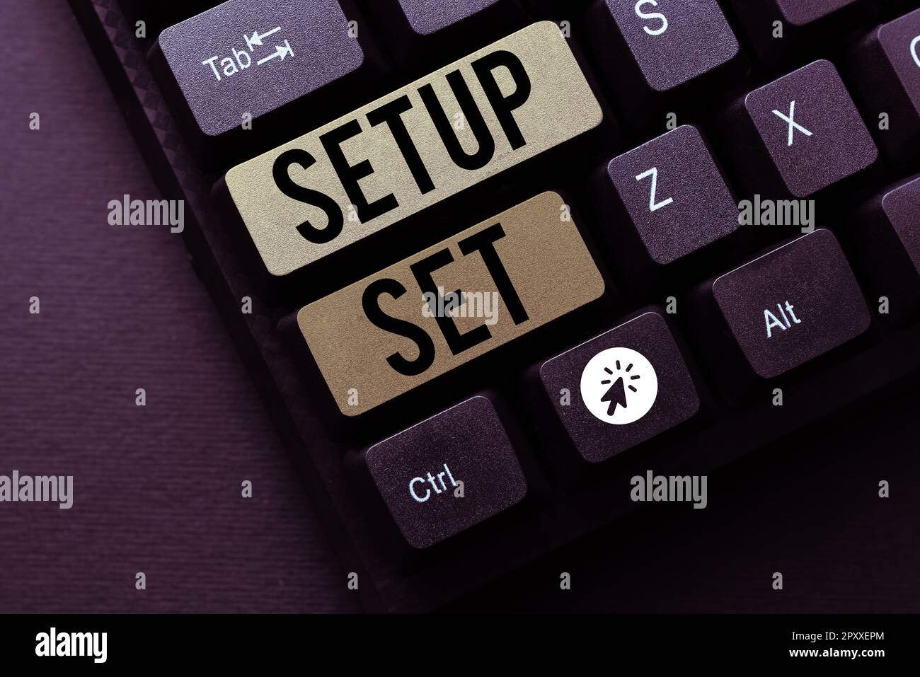 Conceptual caption Setup Set, Concept meaning the manner, position, or ...