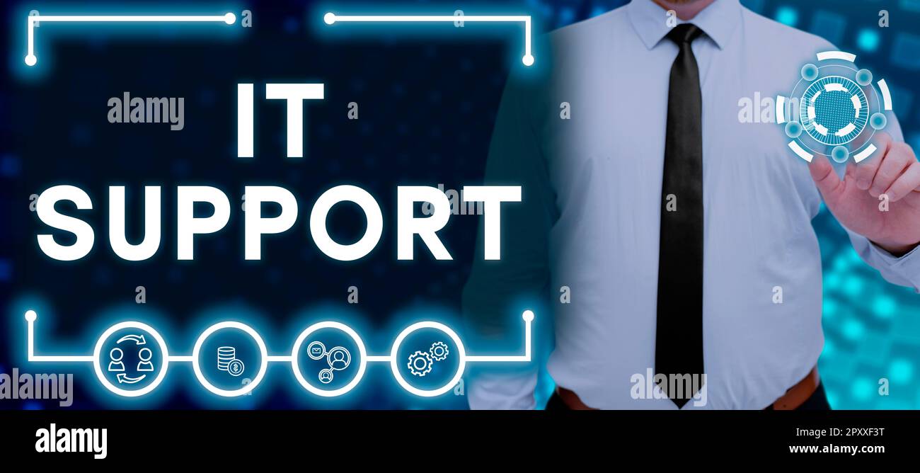 Conceptual caption It Support, Word for Lending help about information ...