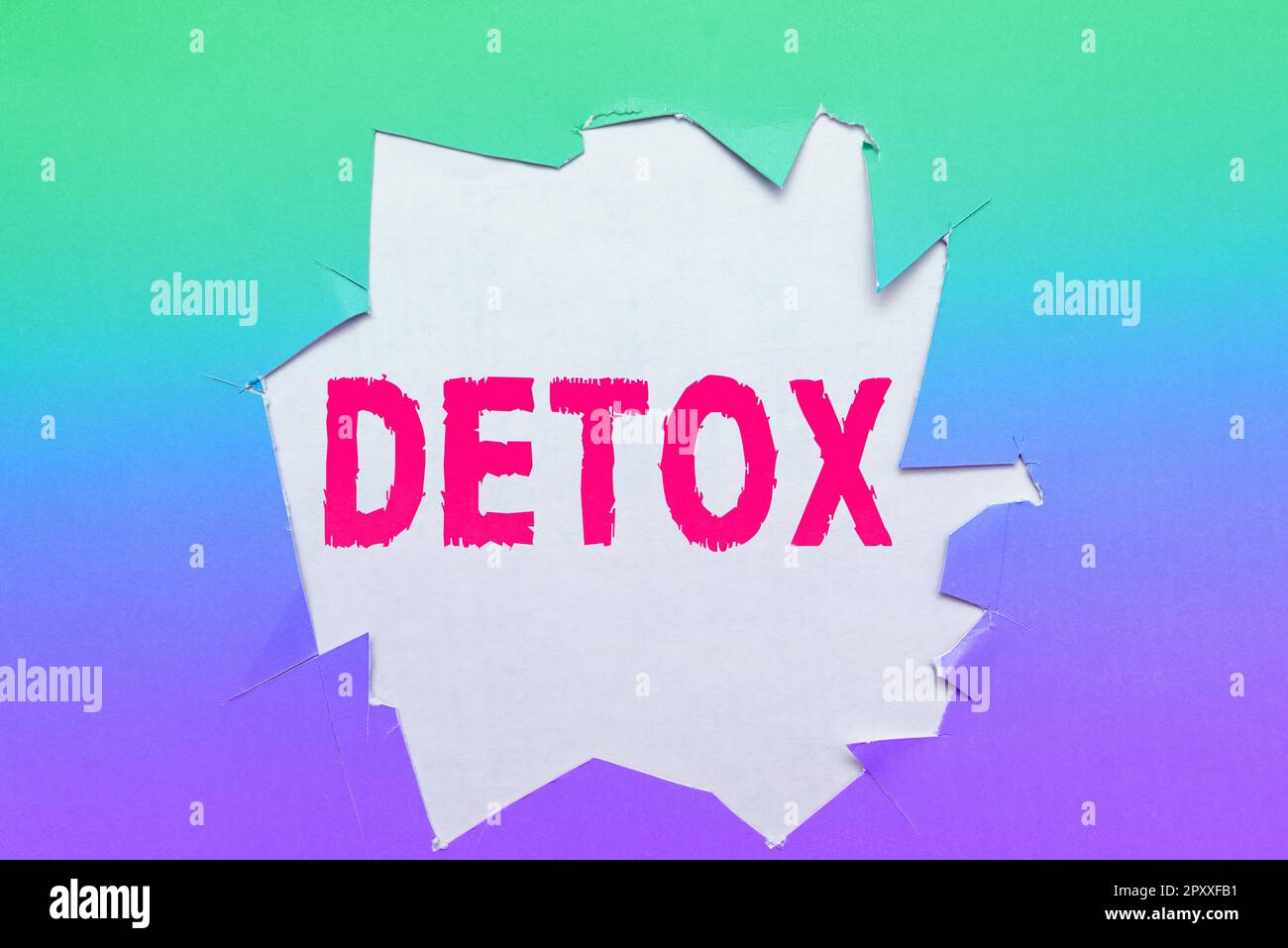 Hand writing sign Detox, Business overview Moment for Diet Nutrition ...