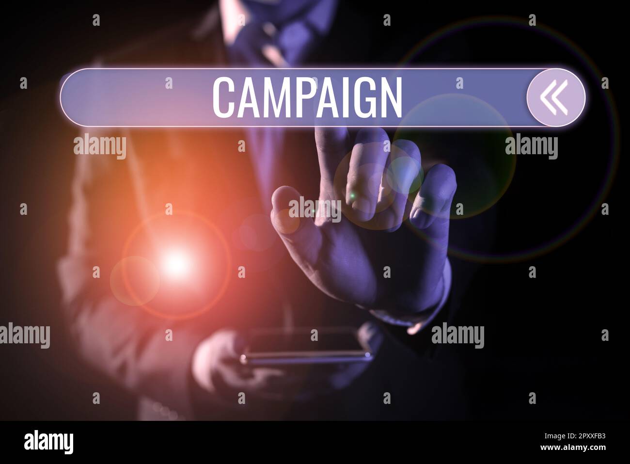 Hand writing sign Campaign, Business idea organized course of action to ...