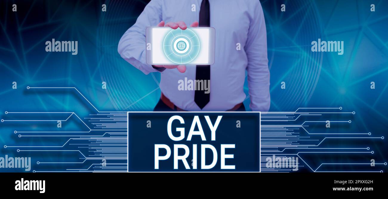 Conceptual caption Gay Pride, Business approach Dignity of an idividual ... Conceptual caption Gay Pride, Business approach Dignity of an idividual ...