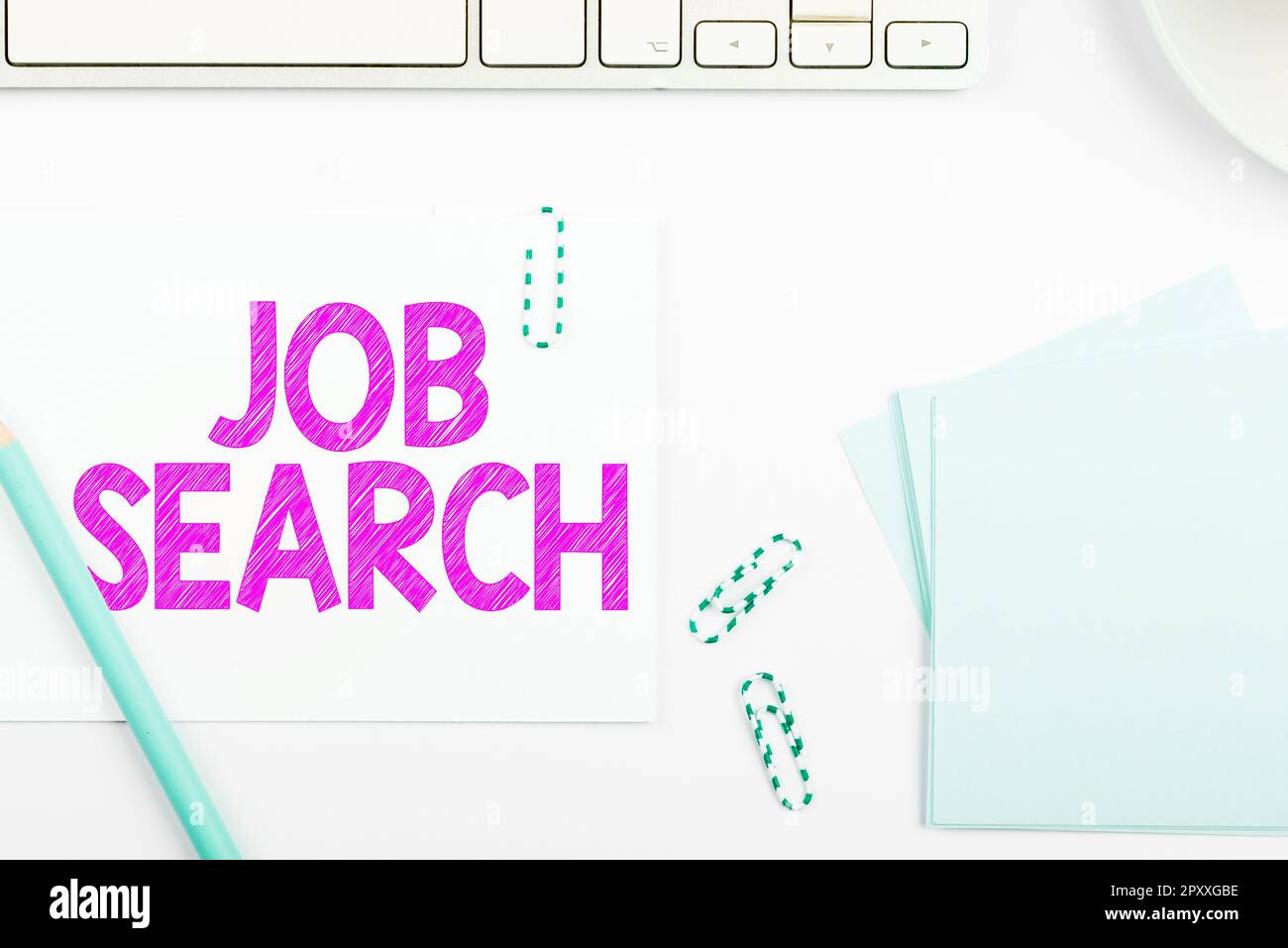 Handwriting text Job Search, Word Written on An act of person to find ...