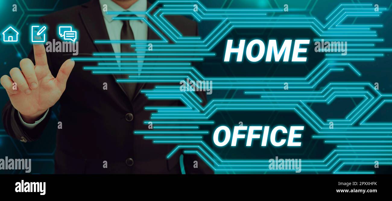 Inspiration showing sign Home Office, Business approach space ...