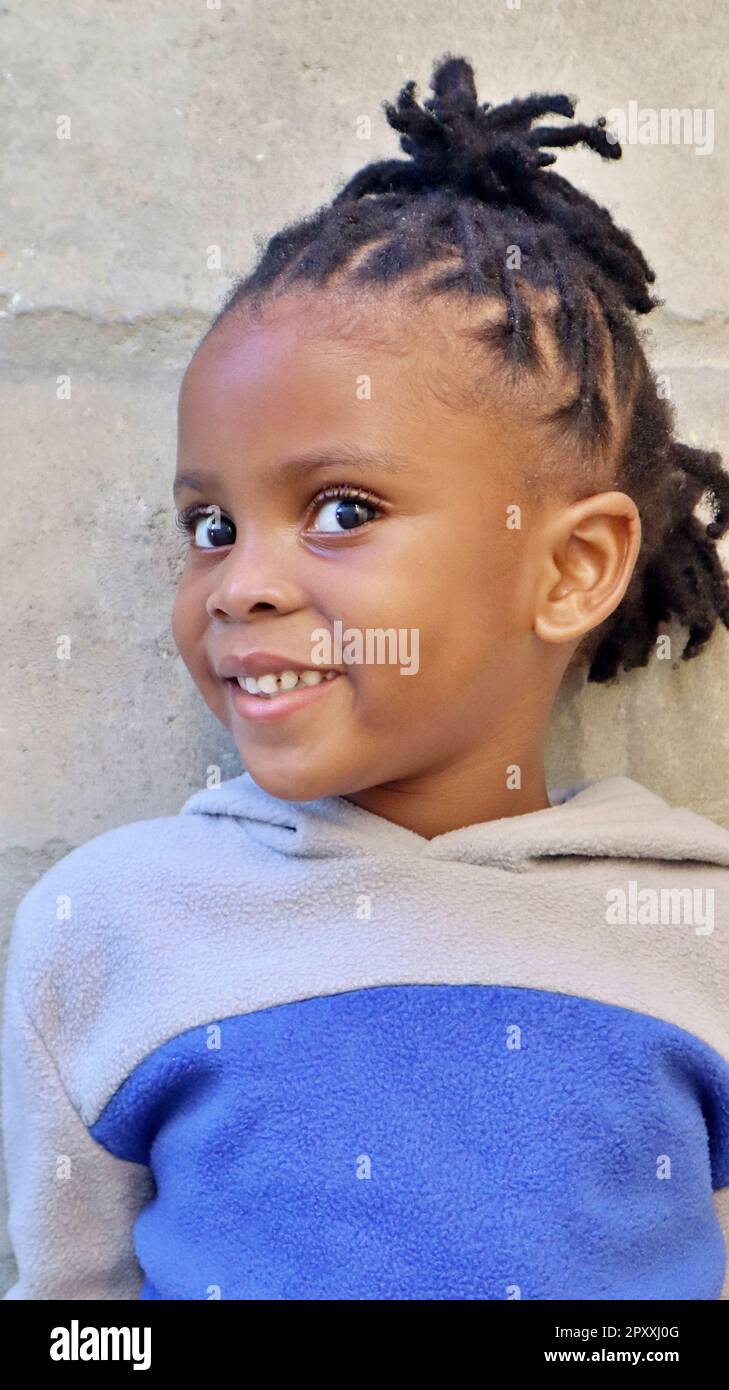 portrait of a African young boy Stock Photo - Alamy
