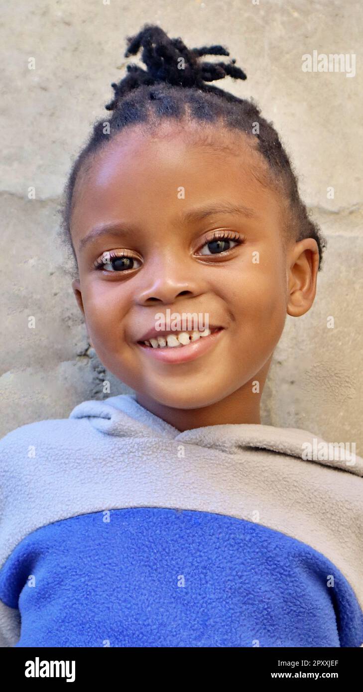 portrait of a African young boy Stock Photo - Alamy
