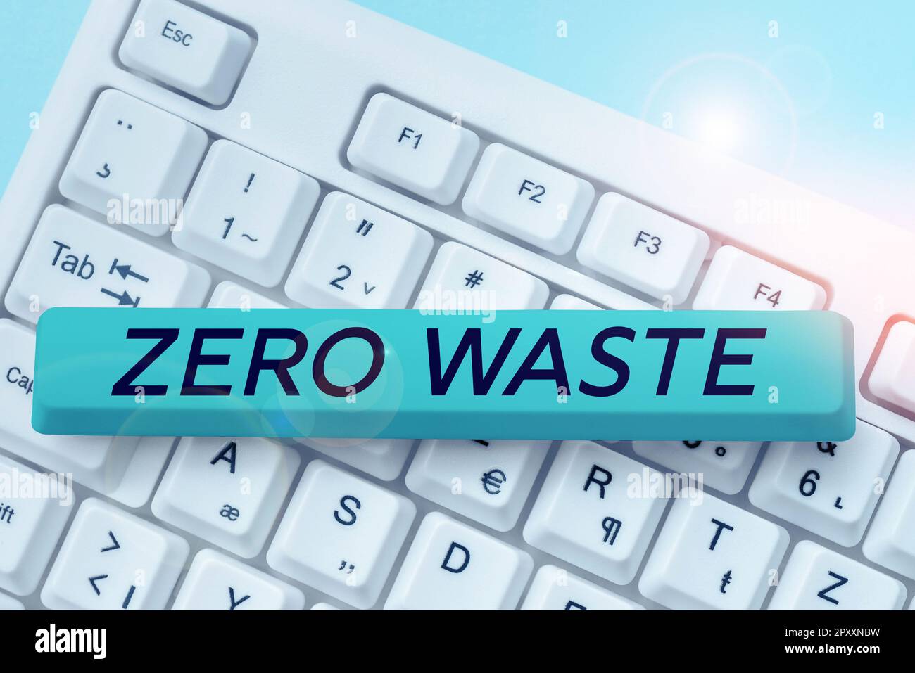 Writing displaying text Zero Waste, Concept meaning industrial responsibility includes ...