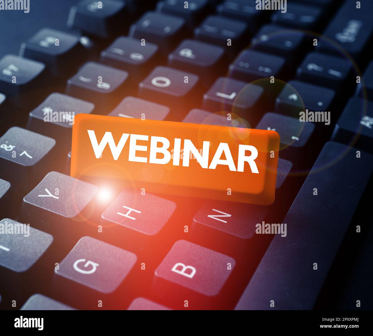 Hand writing sign Webinar, Internet Concept defined as seminar ...