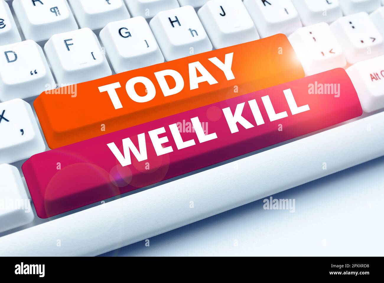 Inspiration showing sign Well Kill, Concept meaning placing a column of ...