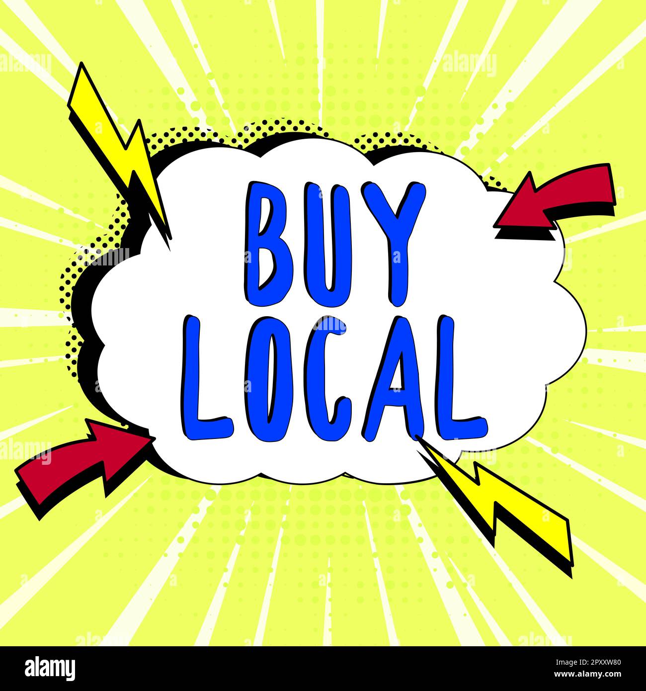 Inspiration showing sign Buy Local, Business approach Patronizing ...