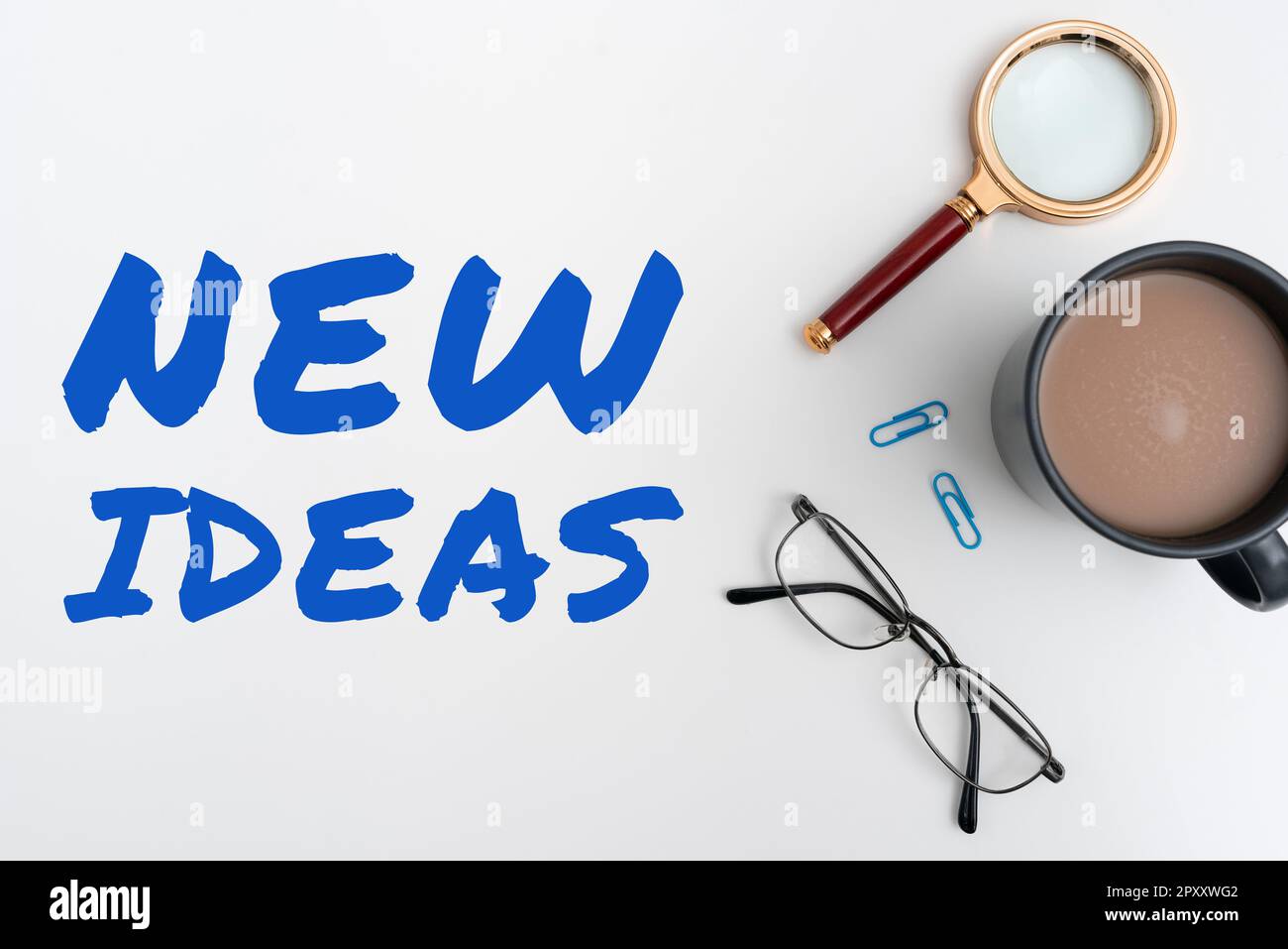 Sign displaying New Ideas, Internet Concept something original or fresh ...