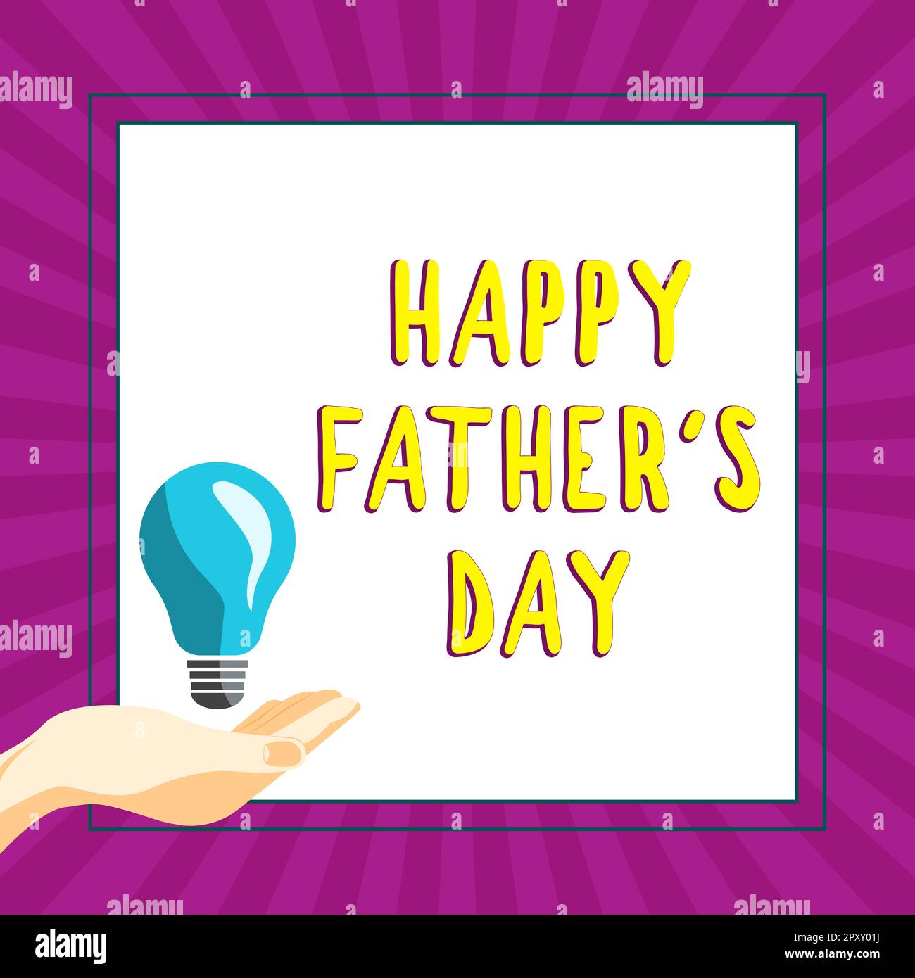 Sign displaying Happy Father's Day, Internet Concept time of year to ...