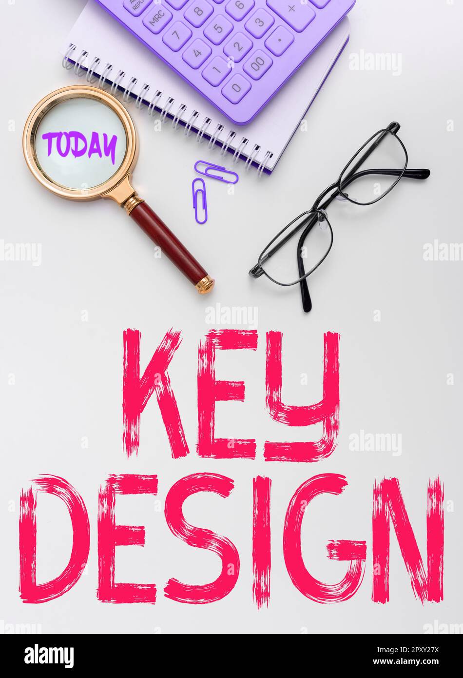 Writing displaying text Key Design, Business showcase a necessary or ...