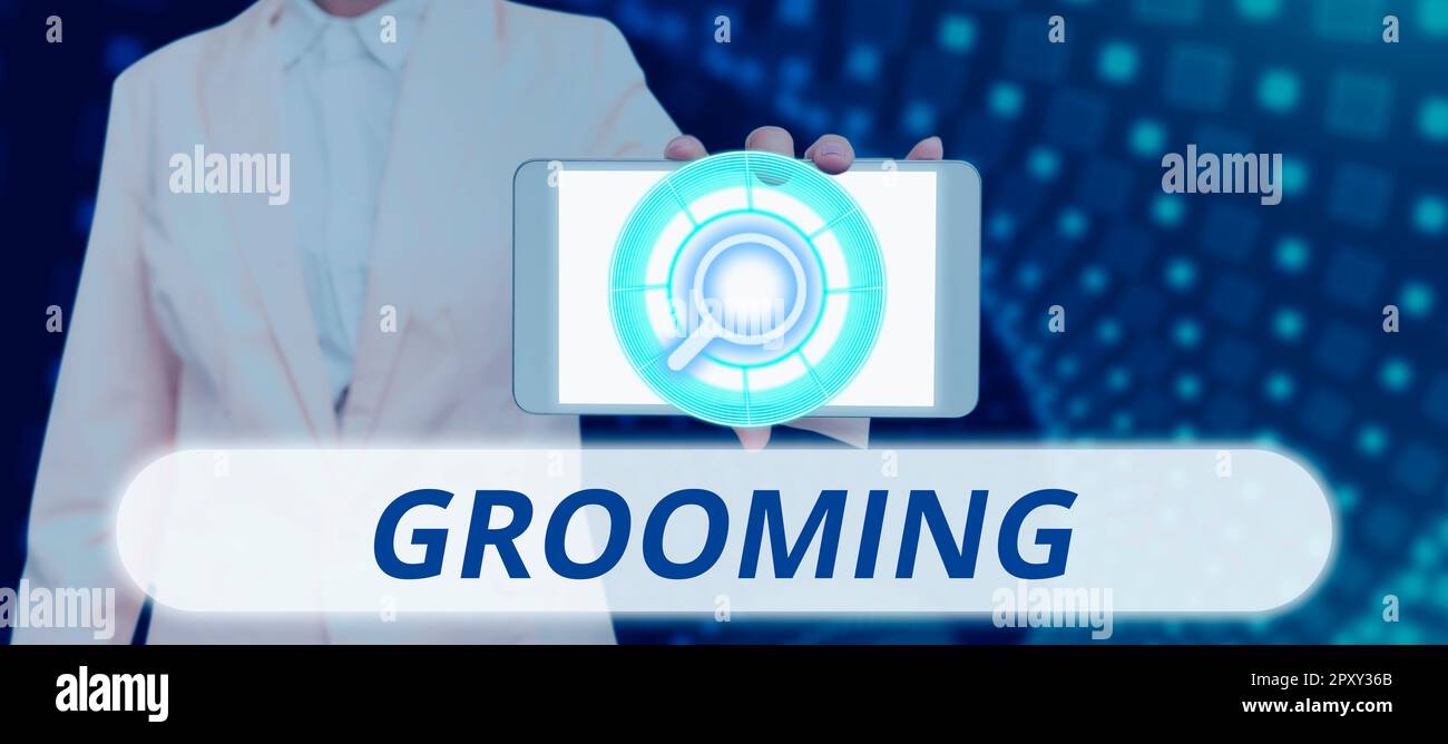 Writing displaying text Grooming, Conceptual photo hygienic care and ...