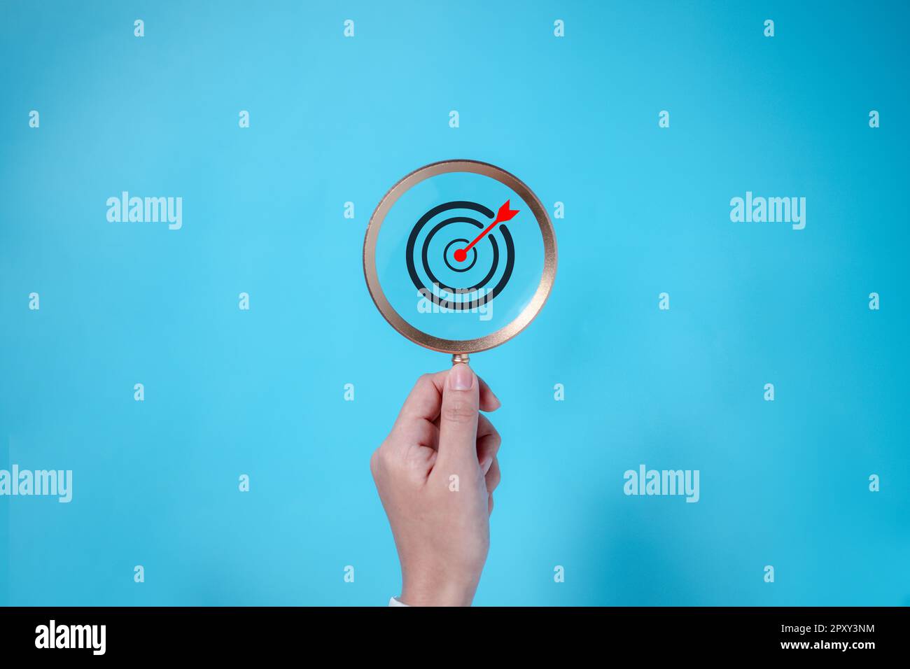 business goal icon. analysis finance chart planning project target ...