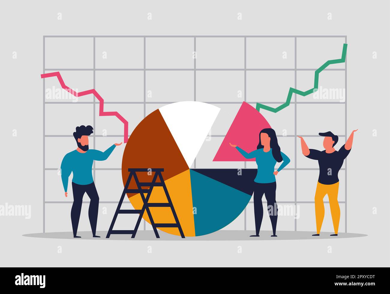 Data analys Stock Vector Images - Alamy