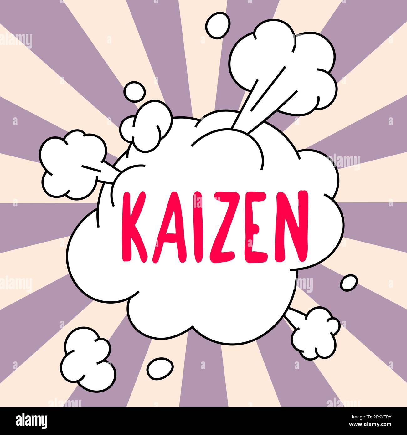 Handwriting text Kaizen, Business approach a Japanese business ... Handwriting text Kaizen, Business approach a Japanese business ...
