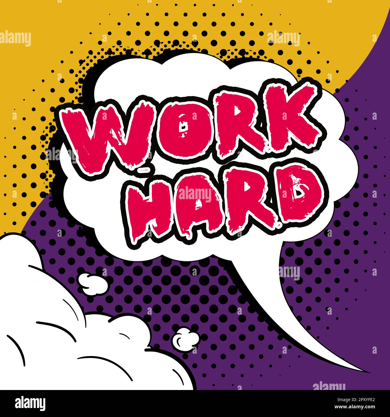 Inspiration showing sign Work Hard, Concept meaning Laboring that puts ...