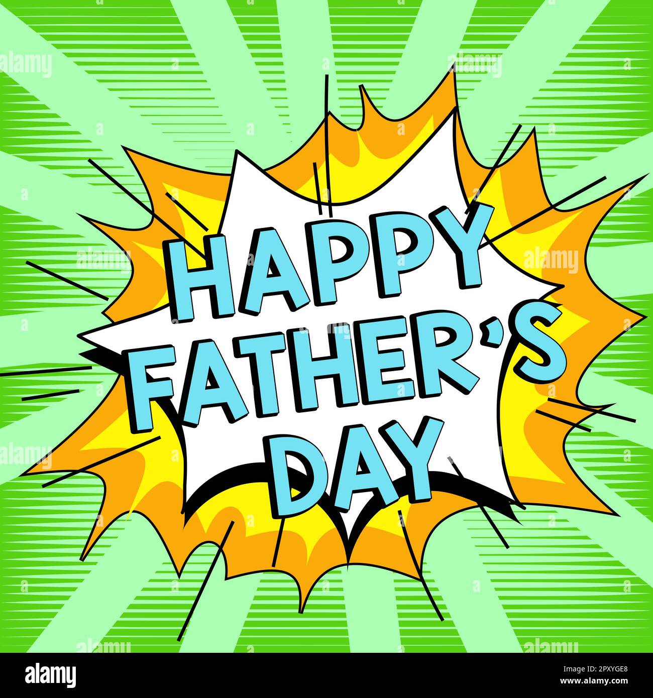 Conceptual display Happy Father's Day, Business showcase time of year ...