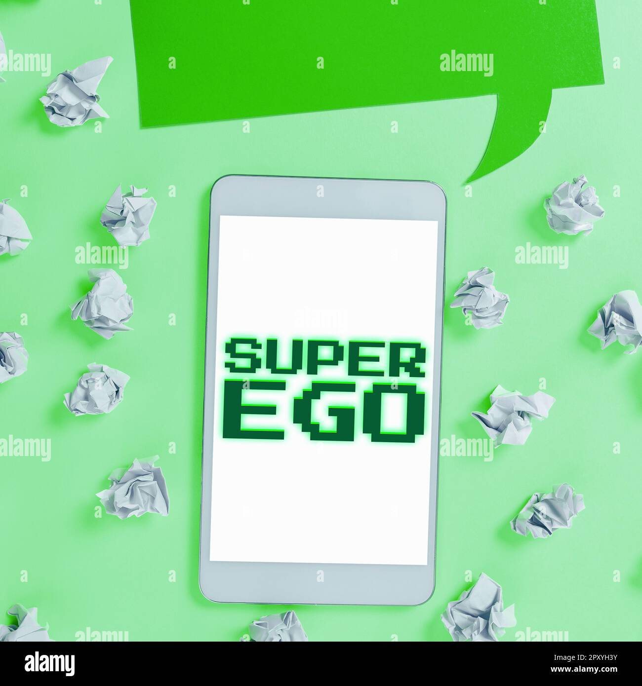 Writing displaying text Super Ego, Business showcase The I or self of ... Writing displaying text Super Ego, Business showcase The I or self of ...