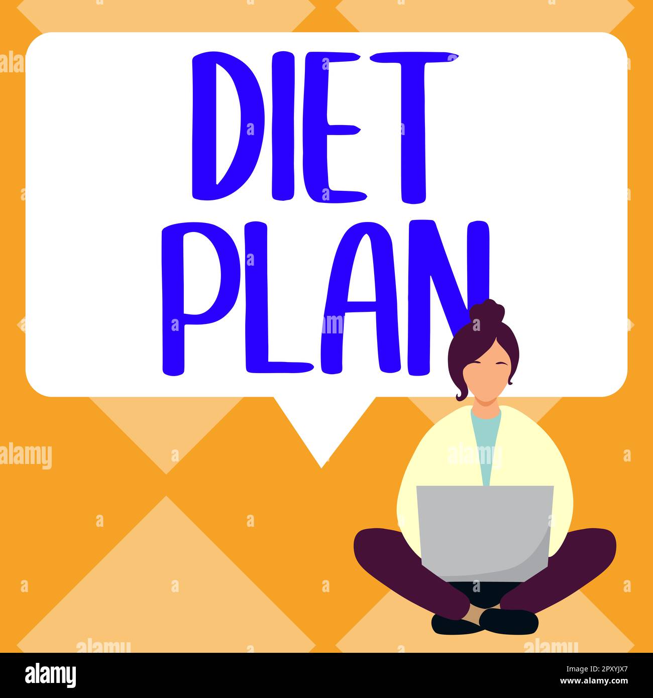 Text showing inspiration Diet Plan, Word Written on Use of specific ...